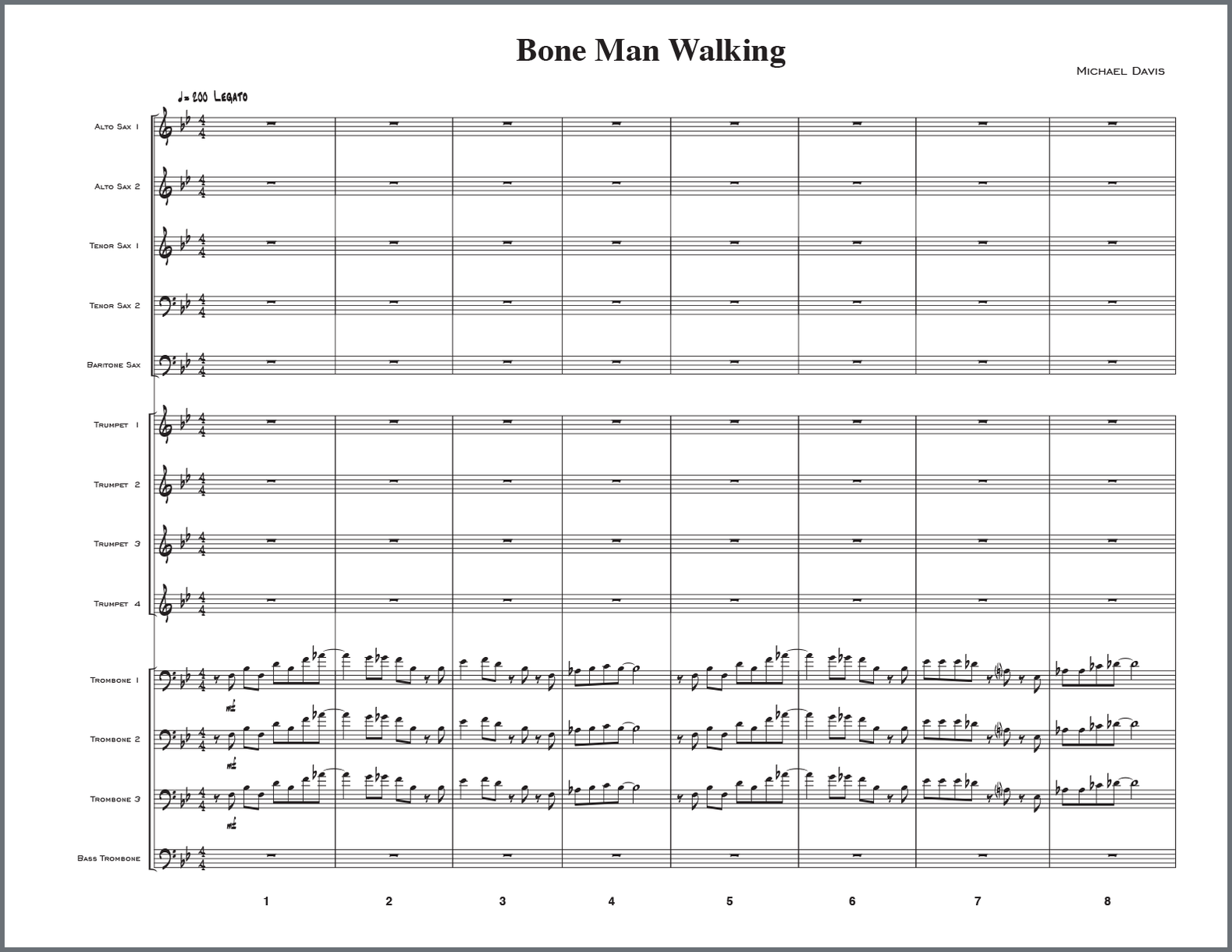 Bone Man Walking by Michael Davis — Hip-Bone Music