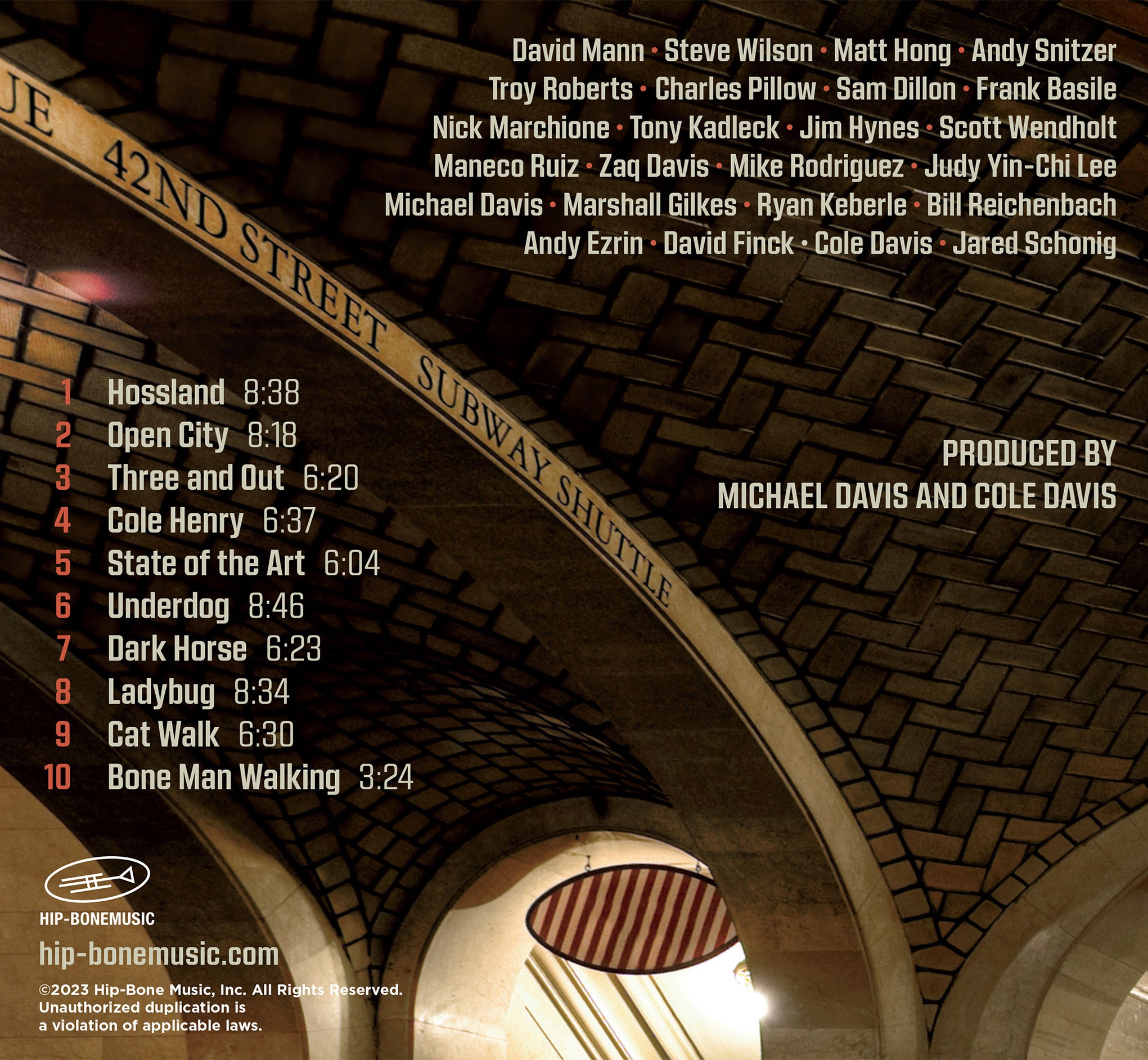 Open City | Hip-Bone Big Band by Michael Davis — Hip-Bone Music